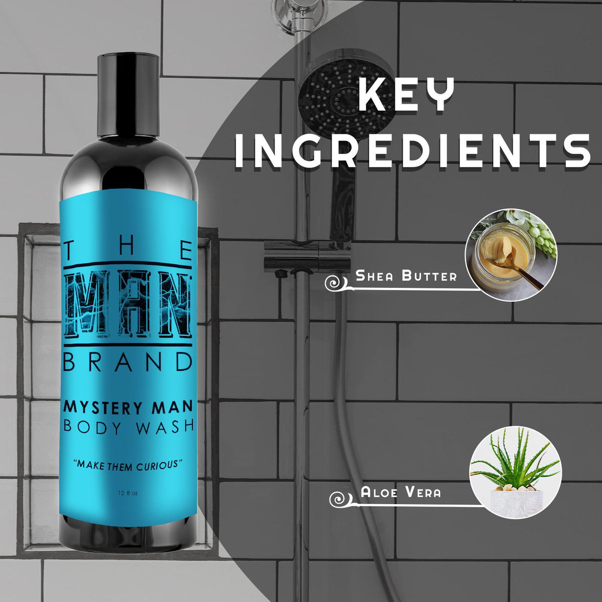 Mystery Man Body Wash | The Man Brand Shop